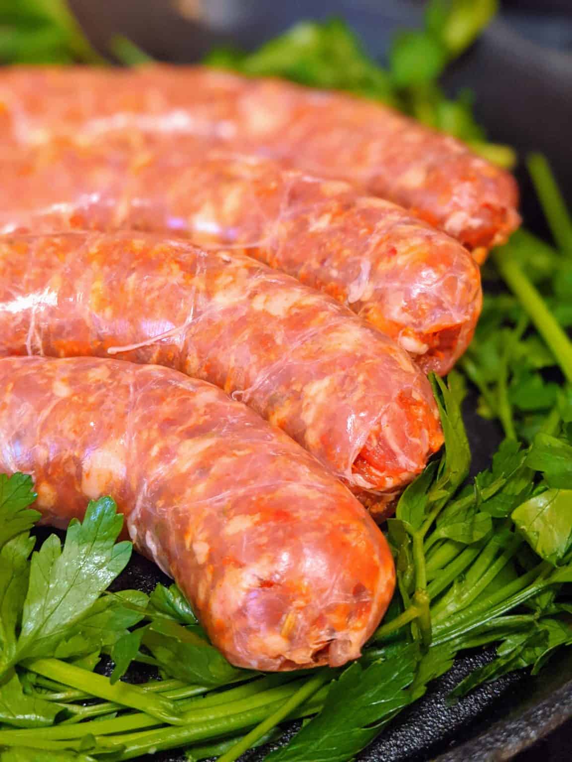 Italian Hot Sausage In The Bronx Vincent s Meat Market